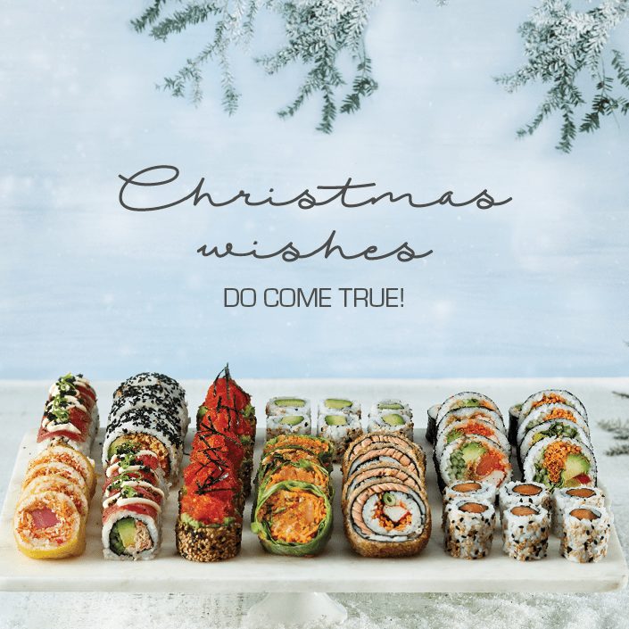 Sushi Shop is in the Spirit of Giving! | Sushi Shop